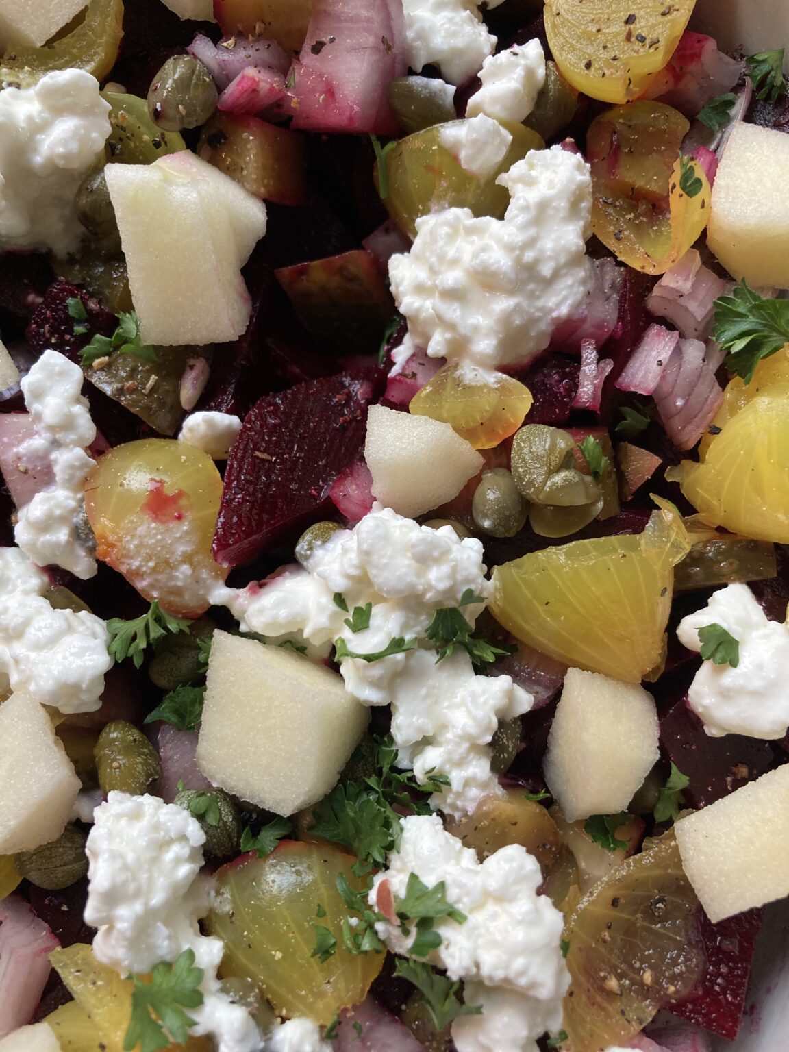 Rode bietensalade - Dagelijkse Voeding